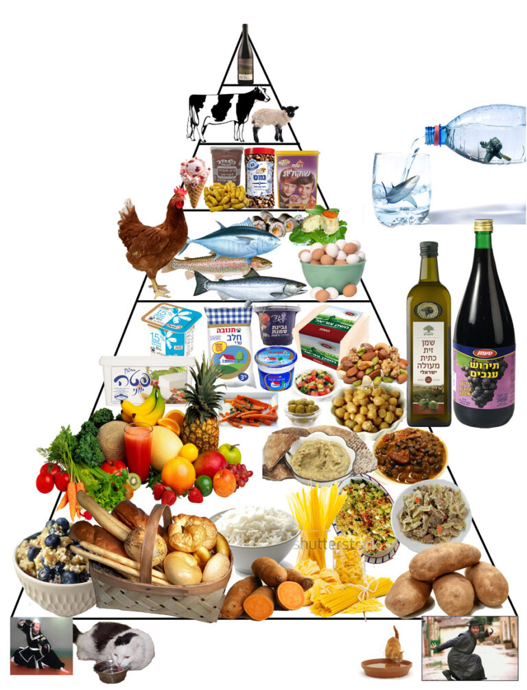 Kosher Israeli Food pyramid – Jerusalem Cats